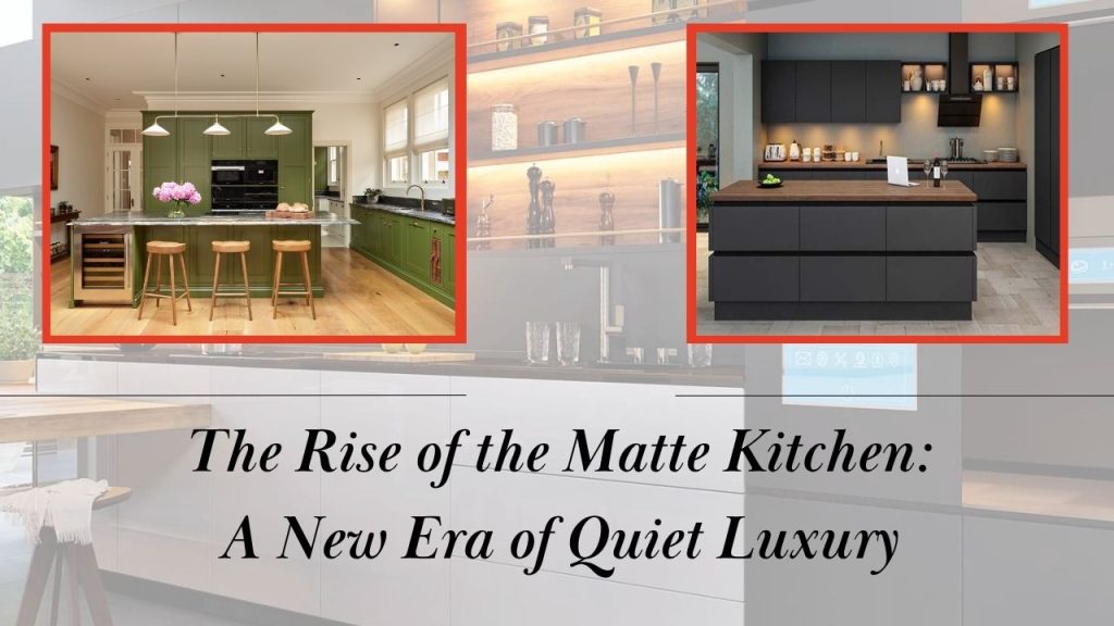 The Rise of the Matte Kitchen: A New Era of Quiet Luxury – milanokitchen